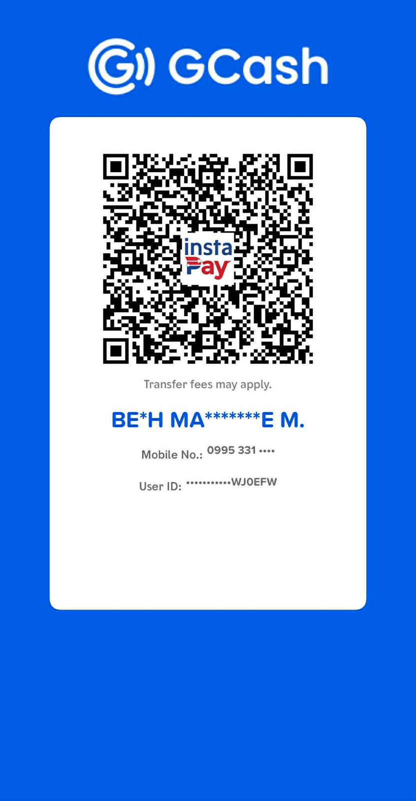 GCash Payment QR Code - lilo